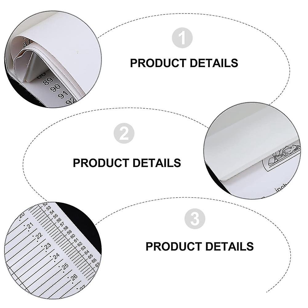 Height Chart For Kids, Infant Measuring Mat Plastic Baby Height ...