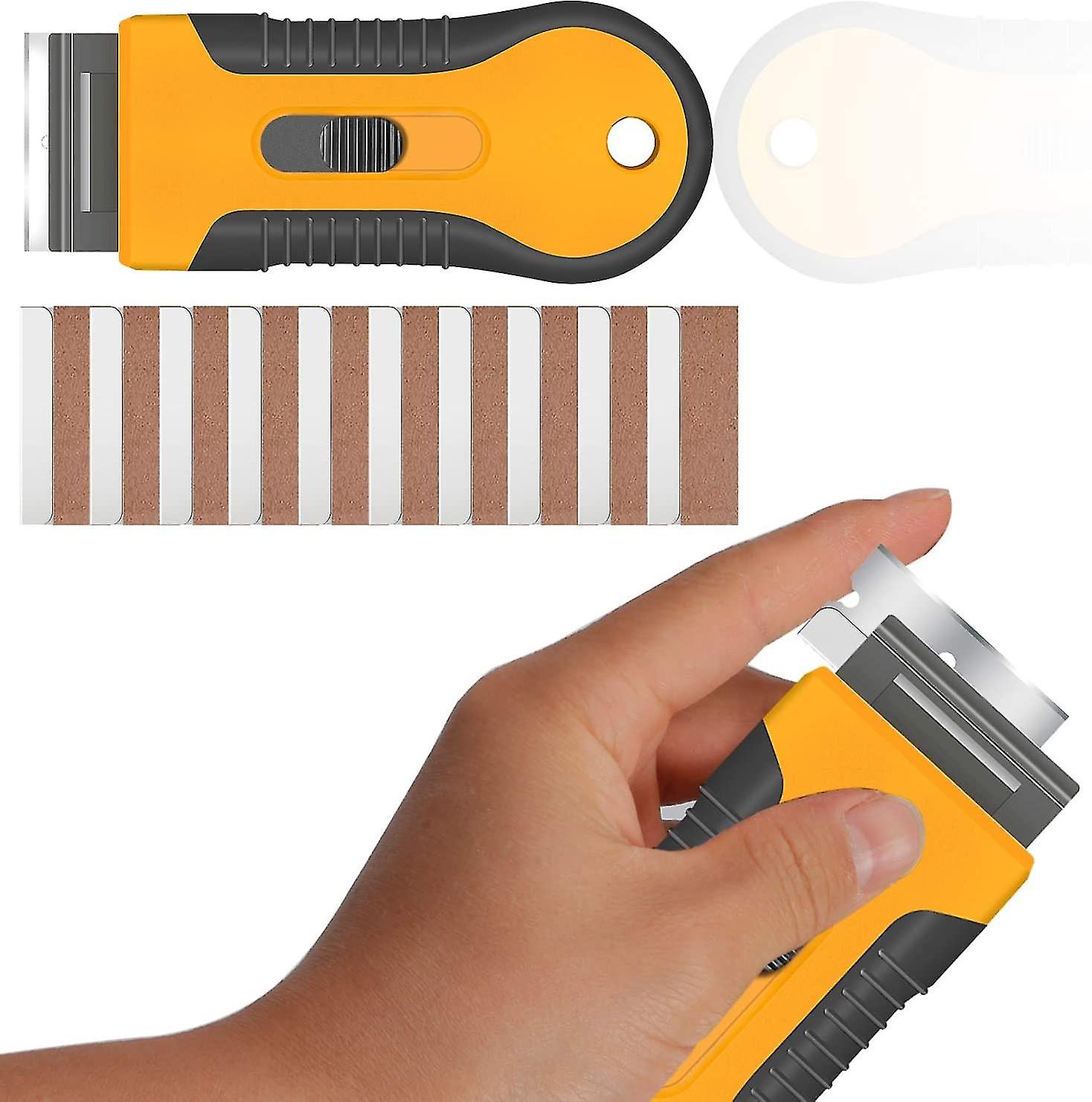 Ceramic Hob Scraper With Blade Box, Premium Ceramic Hob Scraper With 10 ...