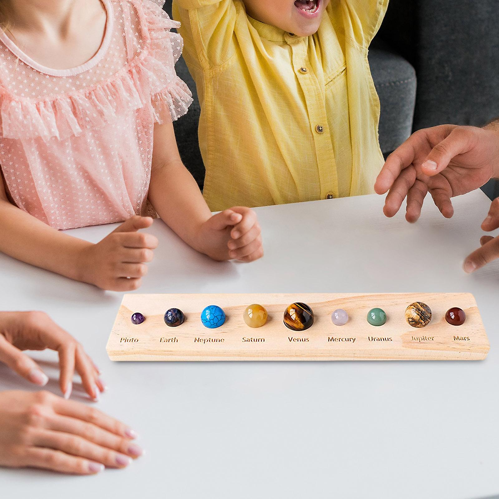Sphere Ball Collective Figurines Solar System 9 Planets Home Desk ...