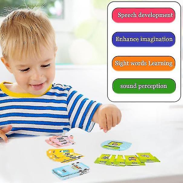 Talking Flash Cards Compatible Toddlers 1 2 3 4 5, Speech Therapy Toys ...