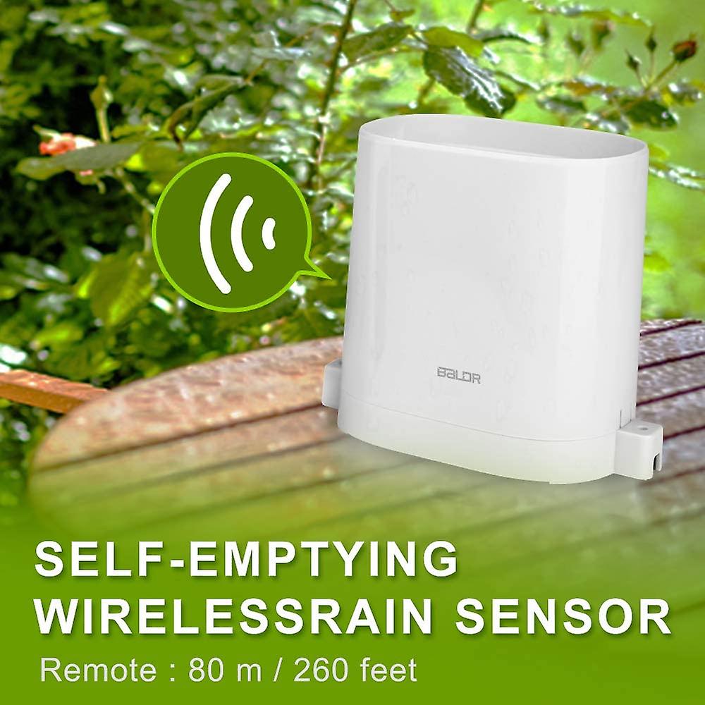 Wireless Rain Station Wireless Rain Gauge Weather Station with Indoor ...