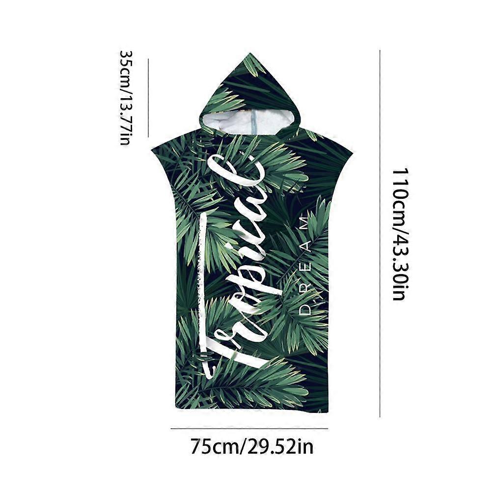 Fashion Surf Poncho Men Microfiber Surf Poncho Changing Robe With Hood ...