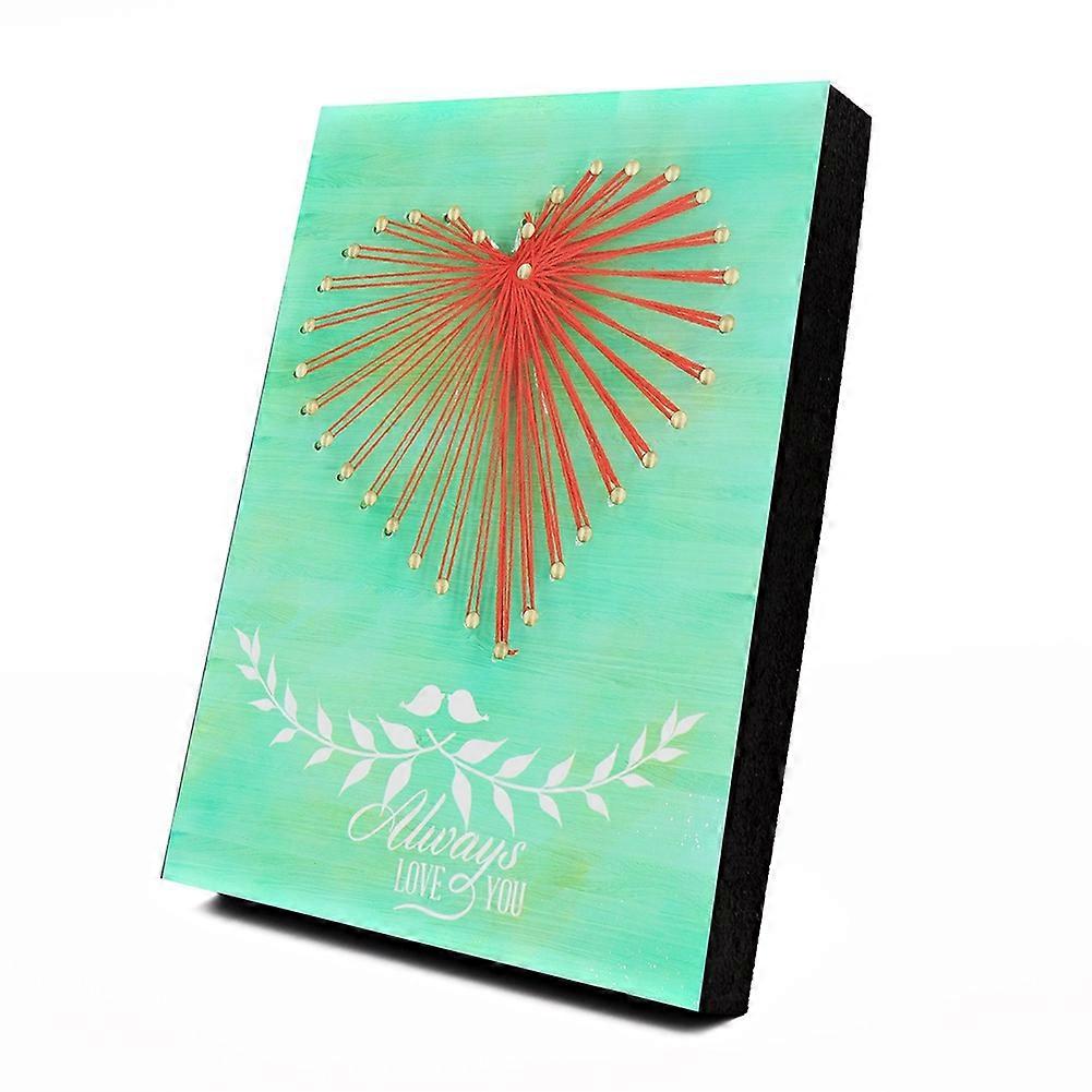 DIY Nail String Art Kit 3D Drawing Nails Winding Lines Painting Home ...