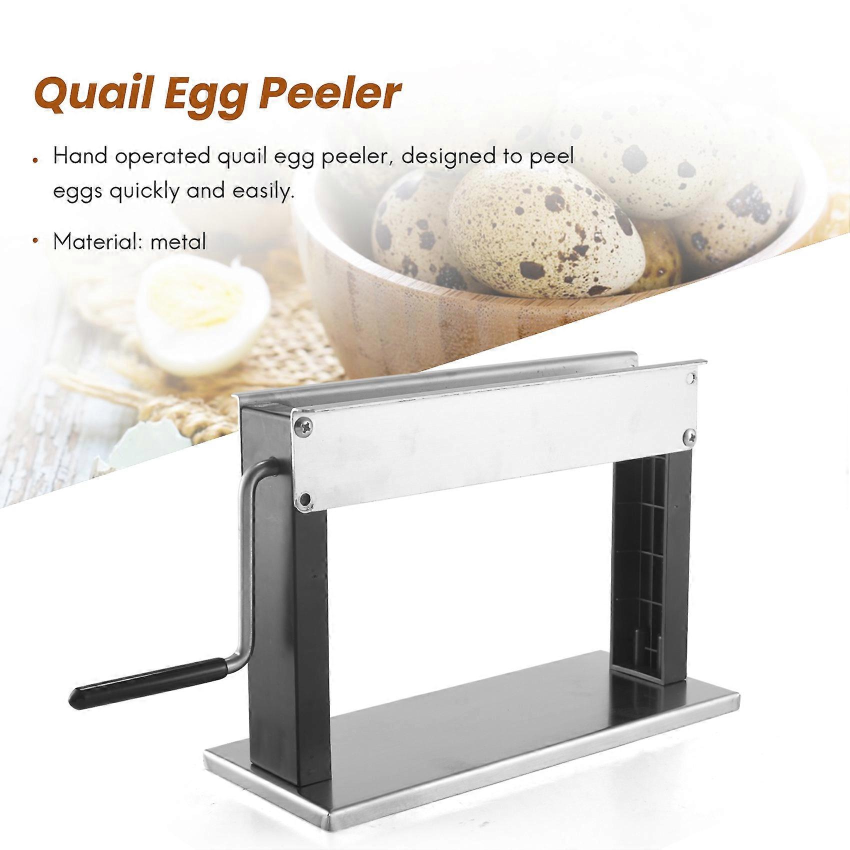 Egg Huller Manual Household Portable Hand Roll Quail Egg Peeler Manual ...