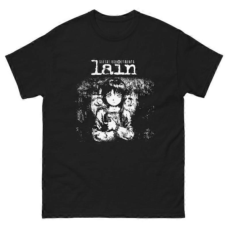 Serial Experiments Lain Shirt-Mbe84 | Fruugo UK
