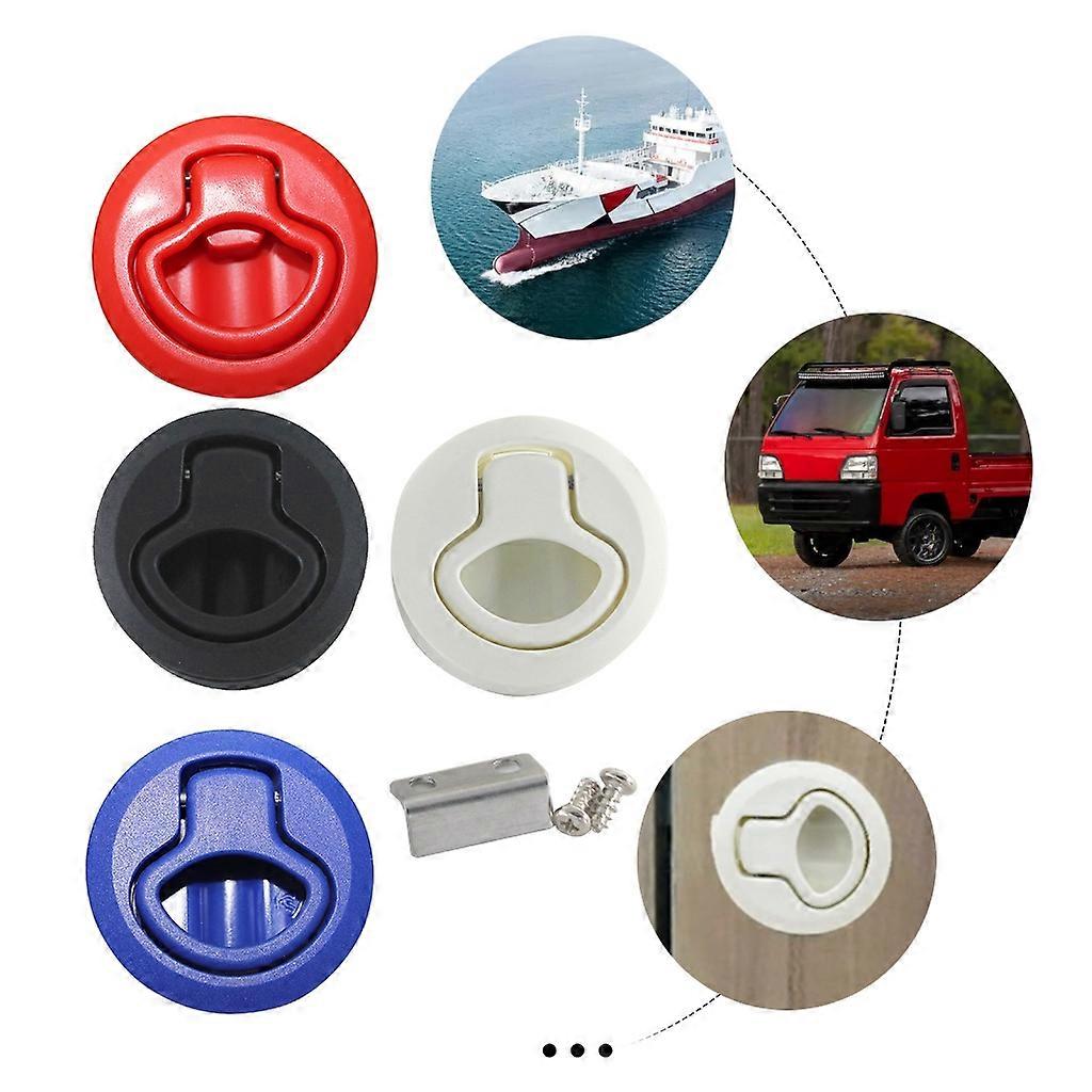 Boats Door Latch Flush for Boats Pull Latch Plastic Boats Marine Hatch ...