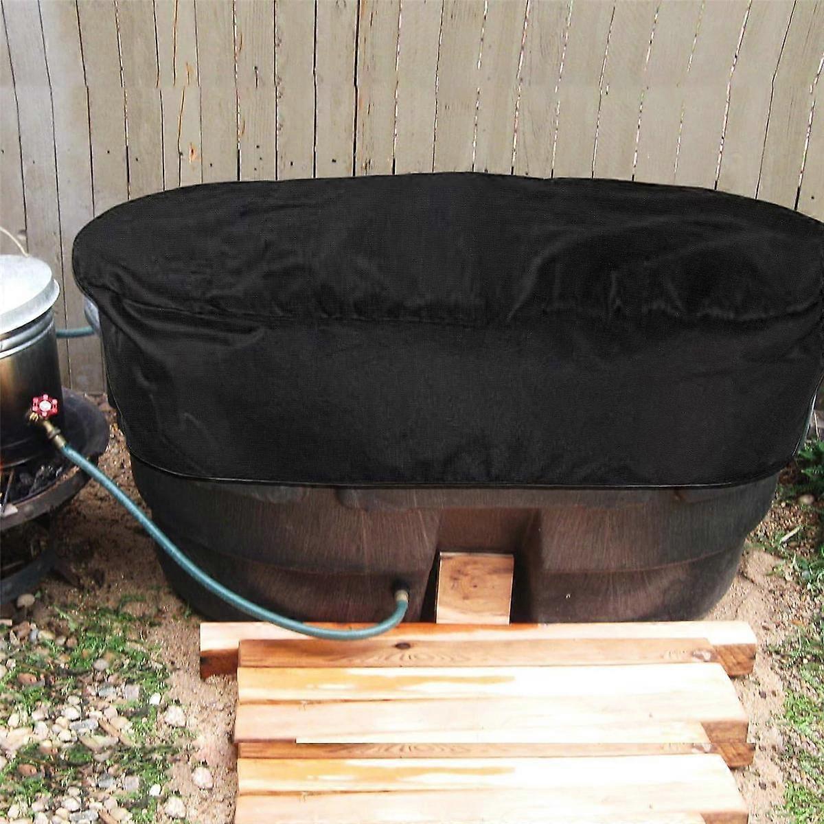 Waterproof Stock Tank Cover for 50 Gallon Stock Tank Oval Suitable for ...