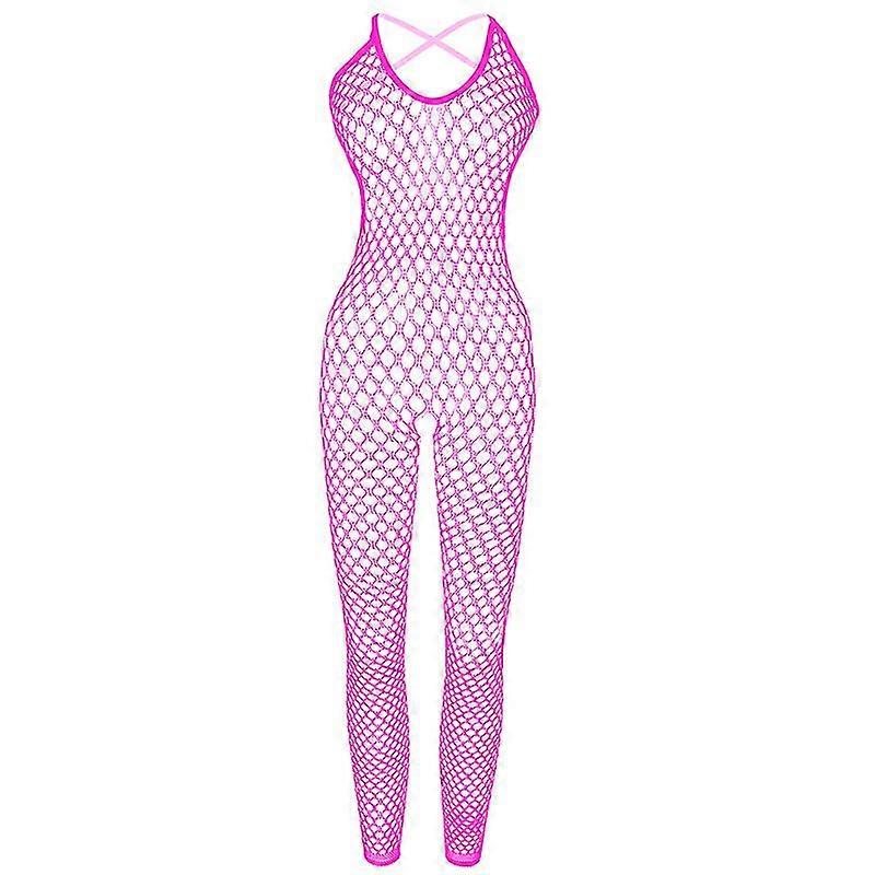 Sexy Female Fishnet Tights Body Suit Stockings Sling Cupless Crotchless ...