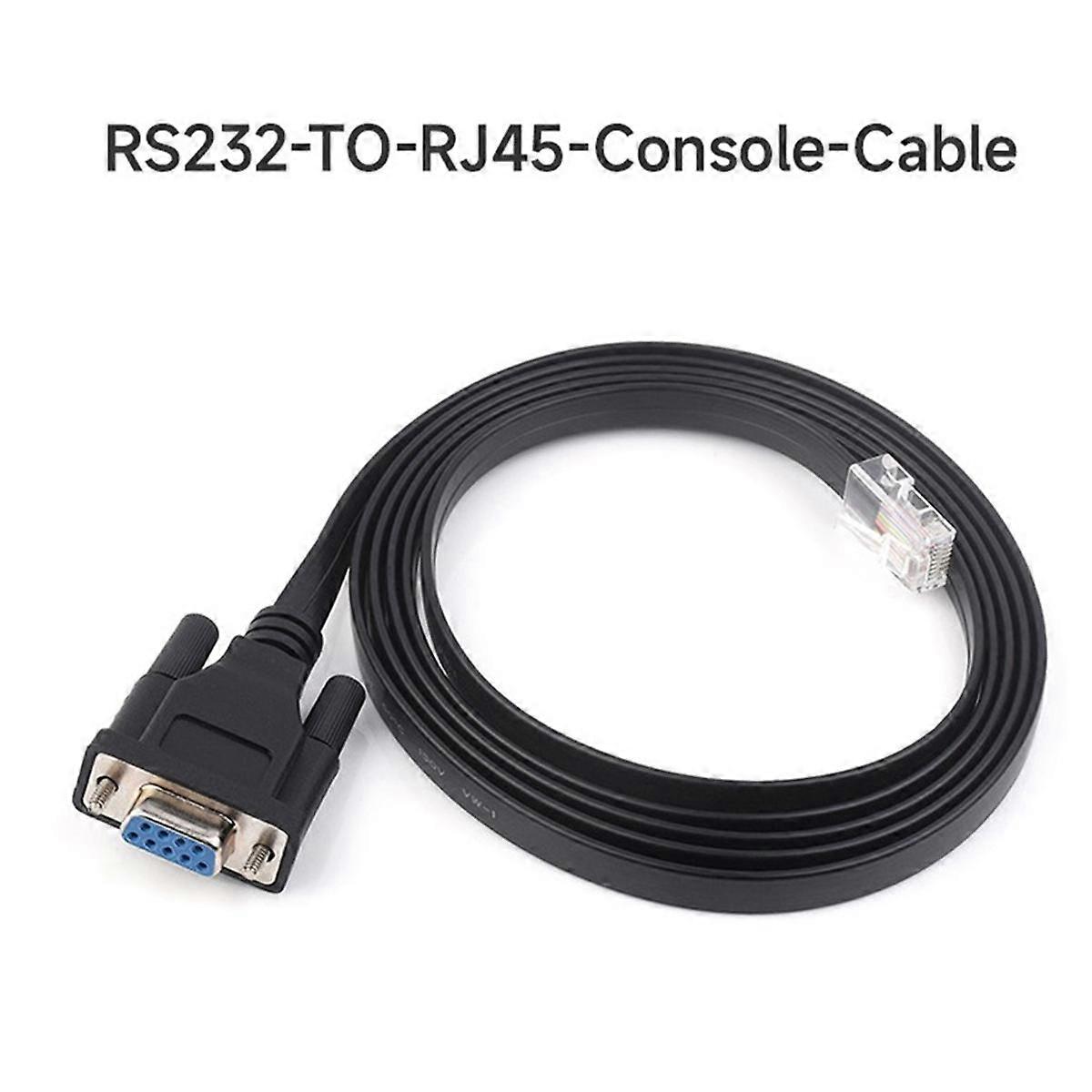 RS232 to RJ45 Console Debugging Cable RS232 DB9 Female to RJ45 Multi ...