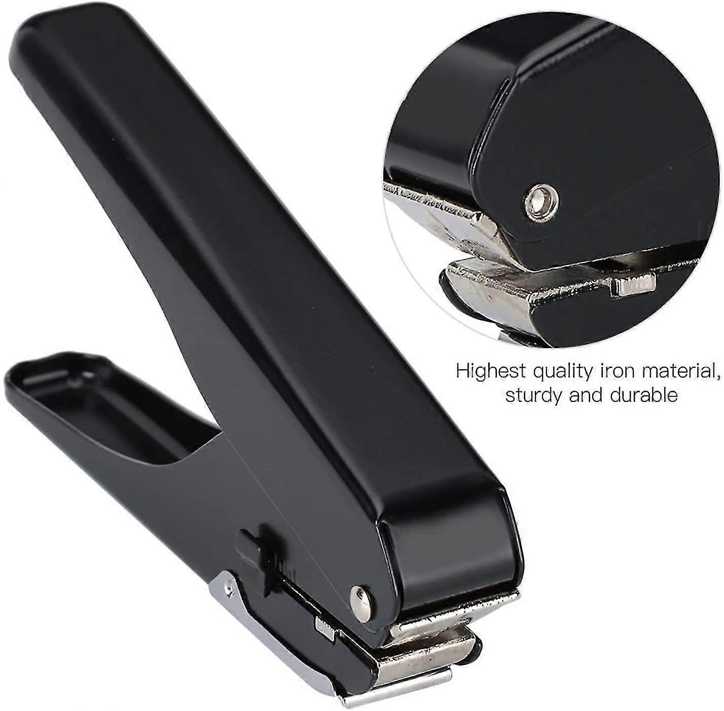 Slot Puncher Badge Hole Punch Tool Hand Held Id Card Slot Hole Metal ...