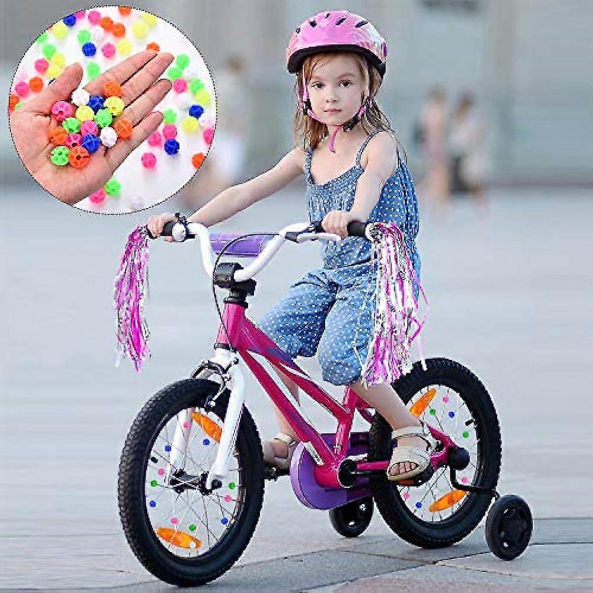 216 Pieces Bicycle Spoke Beads Bicycle Wheel Spokes Beads Assorted ...