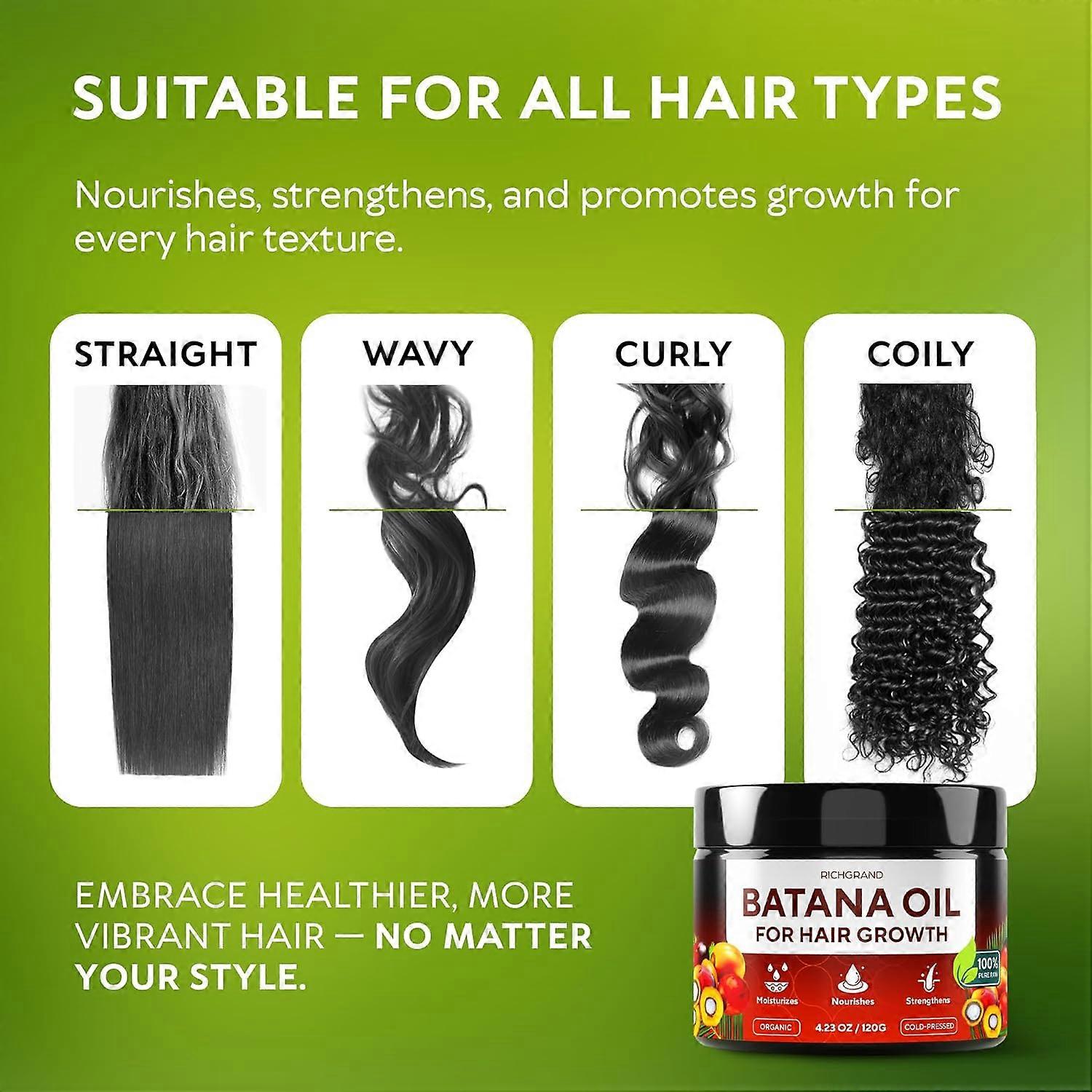 Batana Oil for Hair Growth - 100% Raw & Organic Batana Oil - Cold ...