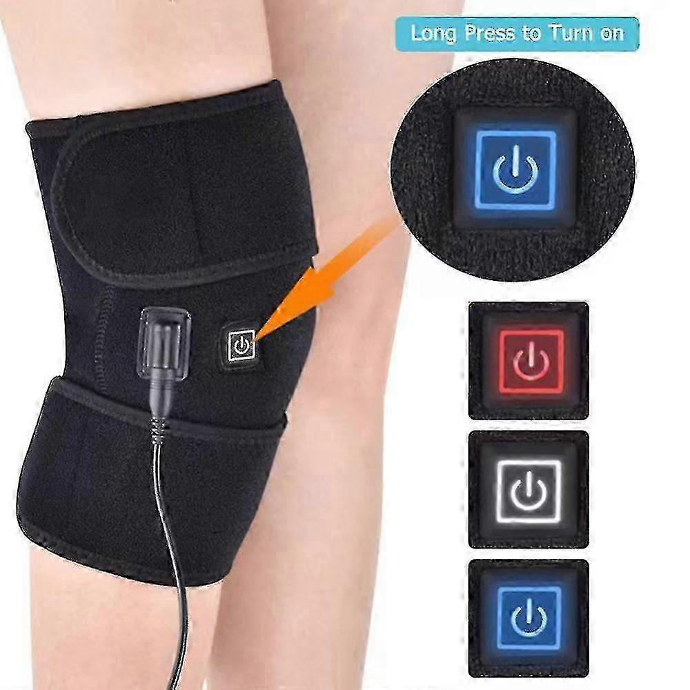 Kneepad,Electric Heated Knee Pad Brace Usb Rechargeable Heating Knee ...