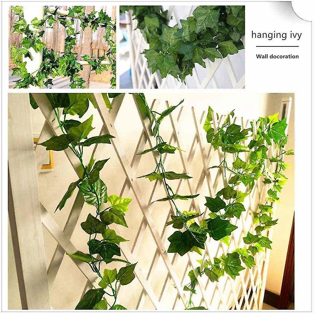 Artificial Hanging Plants, Fake Ivy Leaves Garland Gifts Party Garden ...