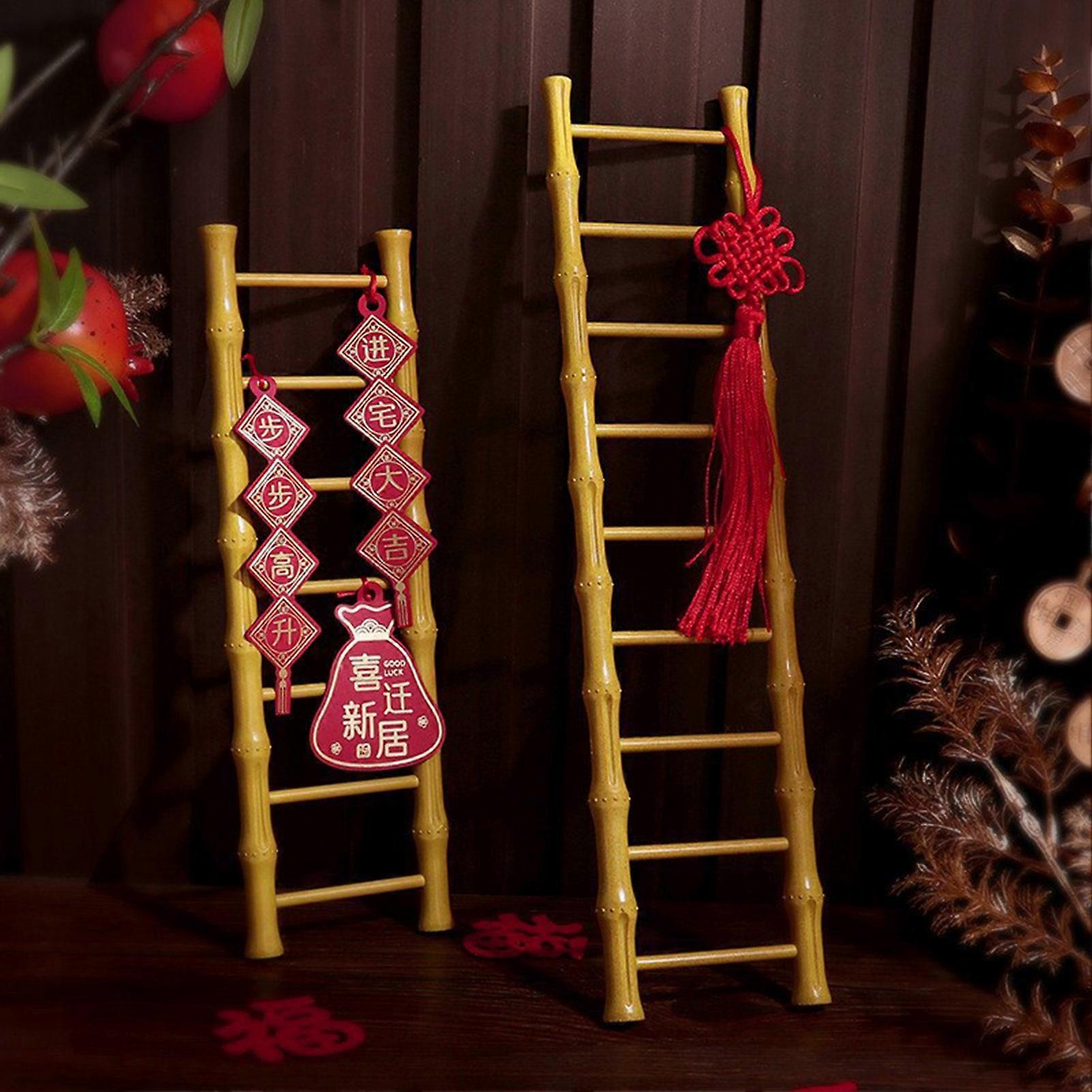 Step Ladder Home Decor Chinese Style Ladder Ornament Retro Ladder ...