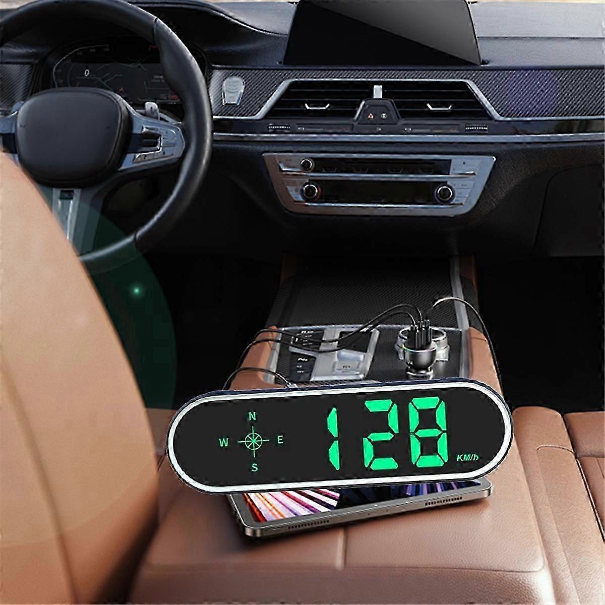 HUD GPS Speedometer Universal Car Heads-Up Display Speed Meter with ...
