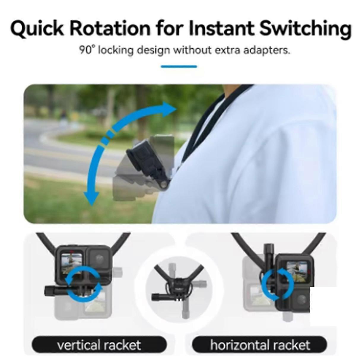 for Action5/4 Sports Camera Neck Bracket SE2.0 Neck Bracket GoPro13/12 ...