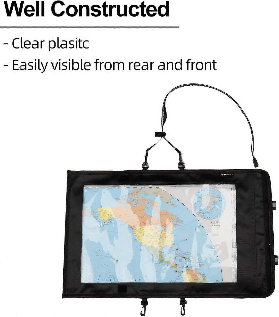 Map Case, Waterproof Military Hiking Map Pouch Holder with Clear Window ...