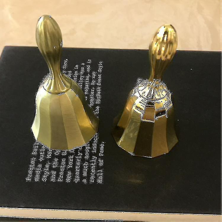 Table Bell, Small Hand Bell For Service, School, Restaurant-colorbronze ...