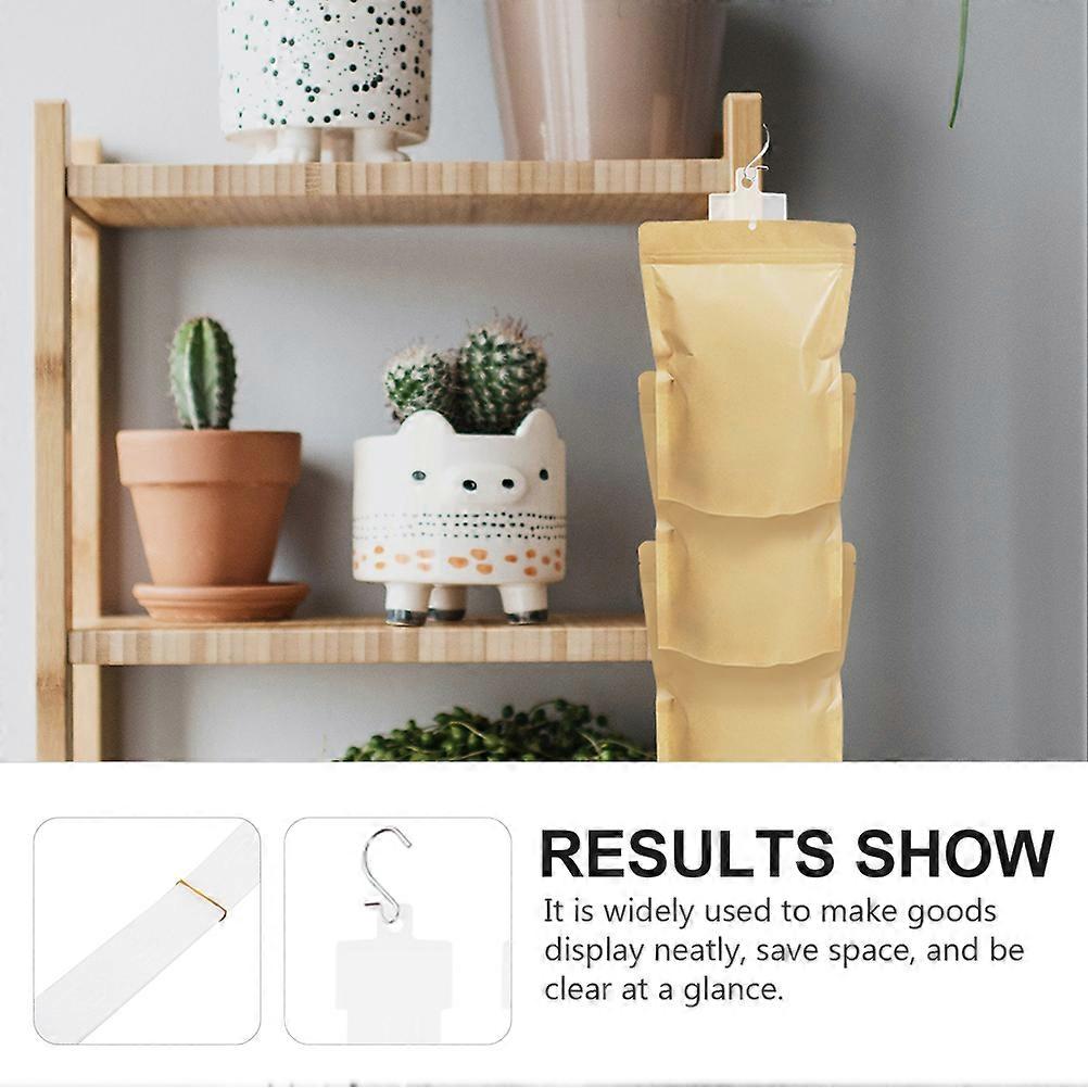 8pcs Merchandising Hanging Strip Snacks Display Hanger Supermarket ...