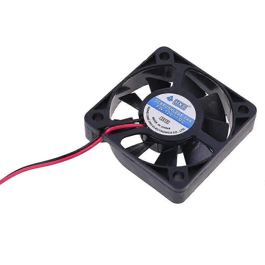 DC 12V 0.12A 2-Pin 50x50x10mm PC Computer CPU System Brushless Cooling Fan 5010 | Fruugo UK