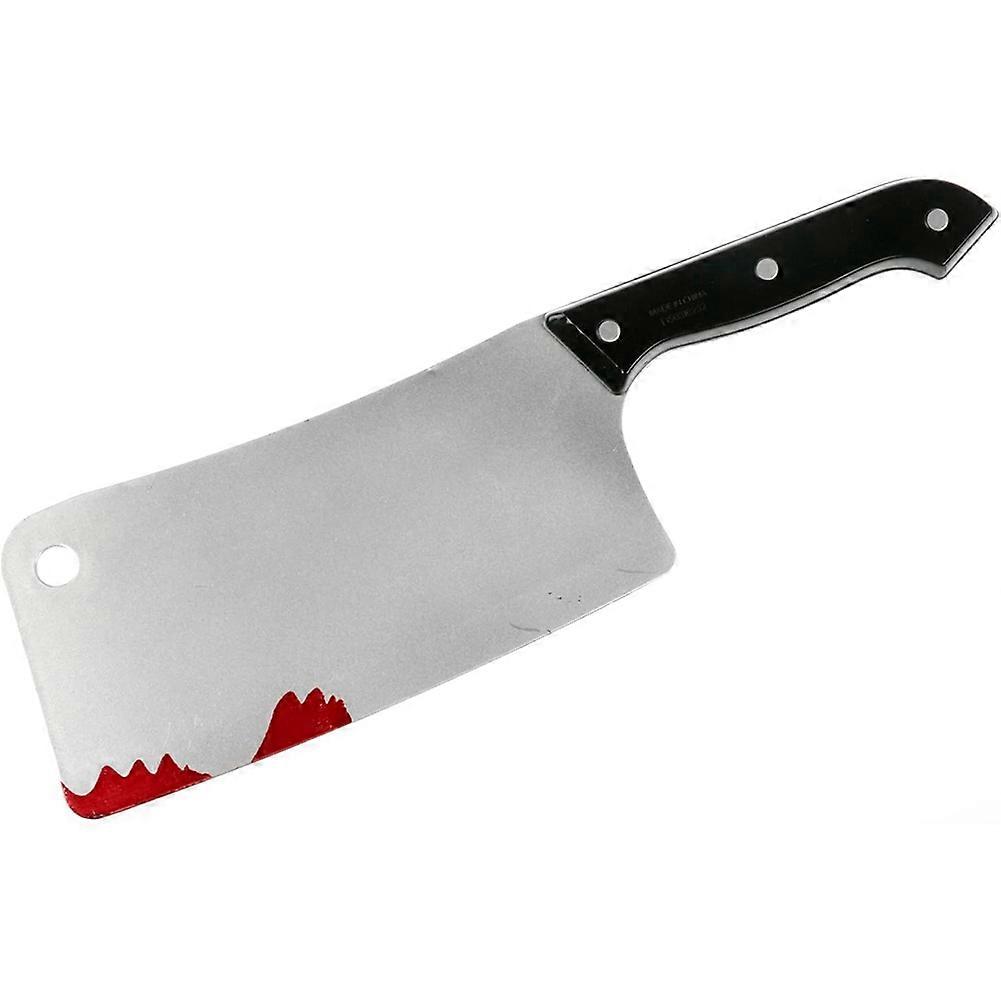 Bloody Cleaver, Fake Knifes Realistic Kitchen Cleaver Prop for ...
