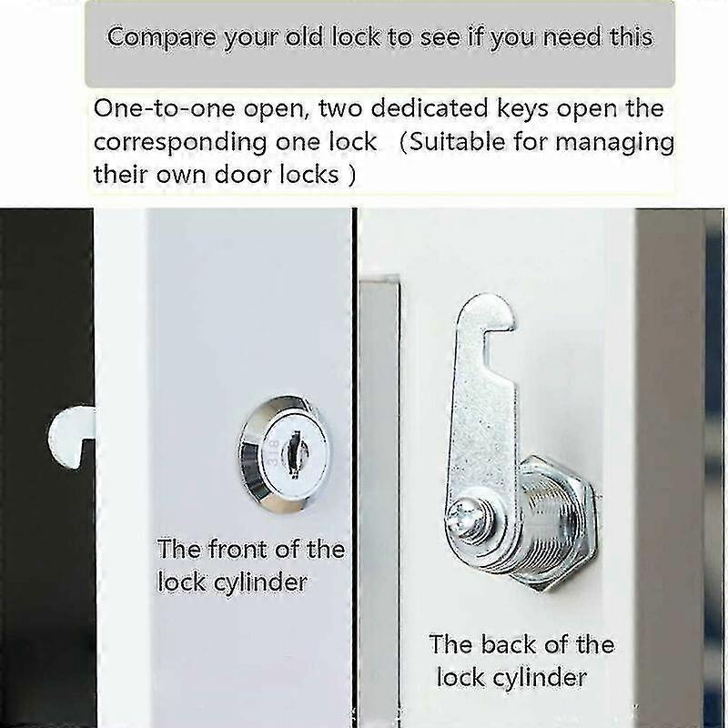 Extra long cam lock with keycode 8025, 2 RV weatherproof lock | Fruugo UK