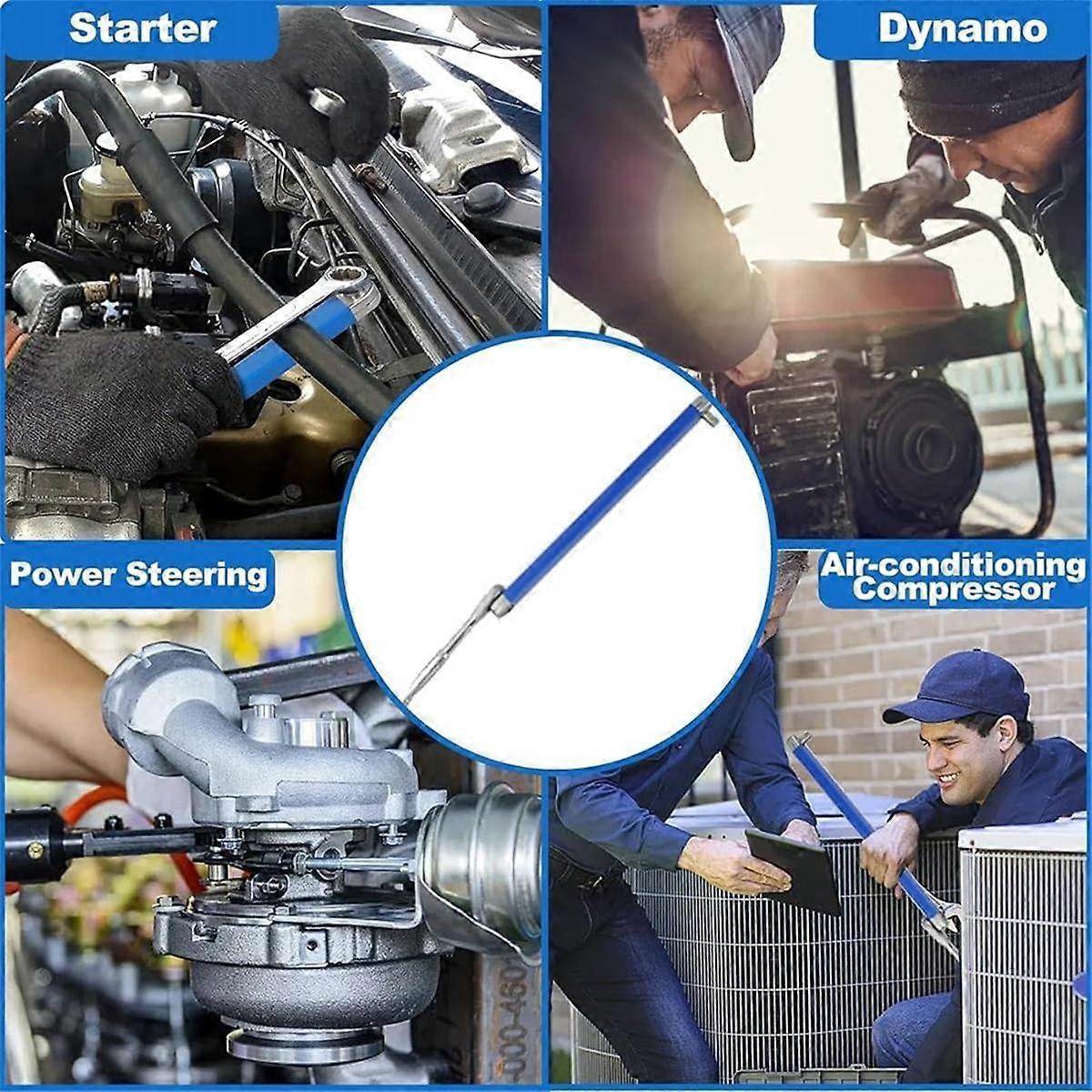 Impact Ready Offset Extension Wrench Tight Reach Set with 1/2 Inch,1/4 ...