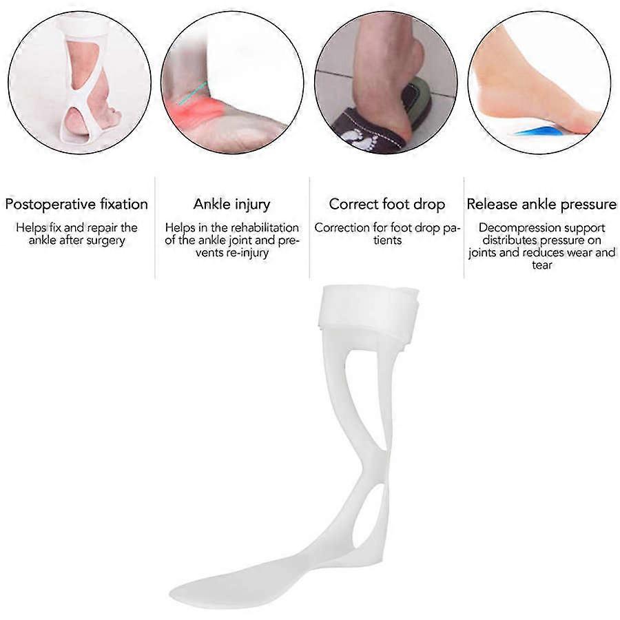 Foot Drop Corrector Stabilizer Ankle Half Palm Foot Orthosis ...