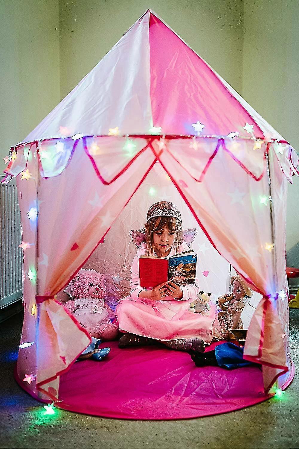 Yaju Princess Castle Play Tent For Kids. With Multi-coloured Star ...