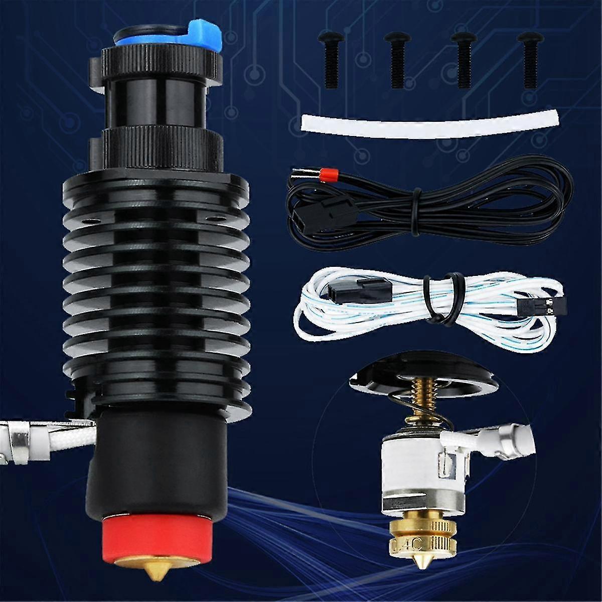For E3d Revo Hotend Kit V6 Radiator Brass Nozzle Ceramic Heating Core ...