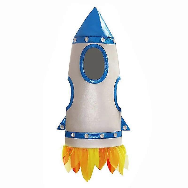 Unisex Kids Children Boys Girls Rocket Rocketship Costume Spaceship ...