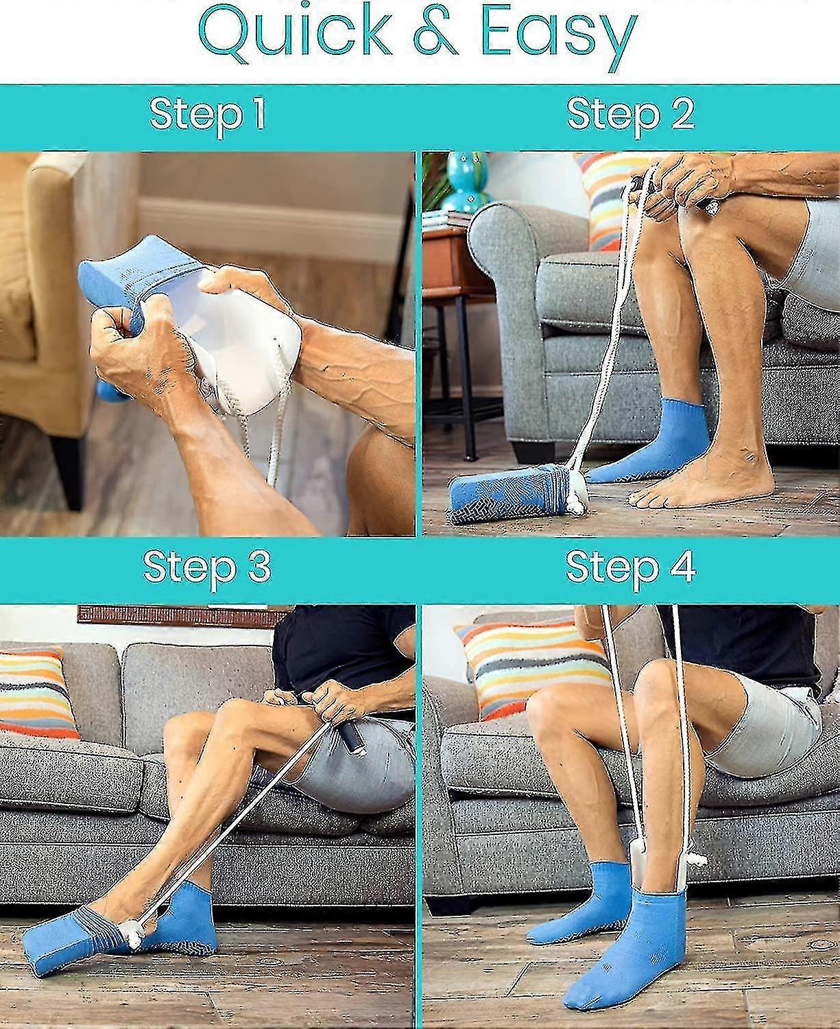 Easy On And Off Stocking Slider - Pulling Assist Device - Compression ...