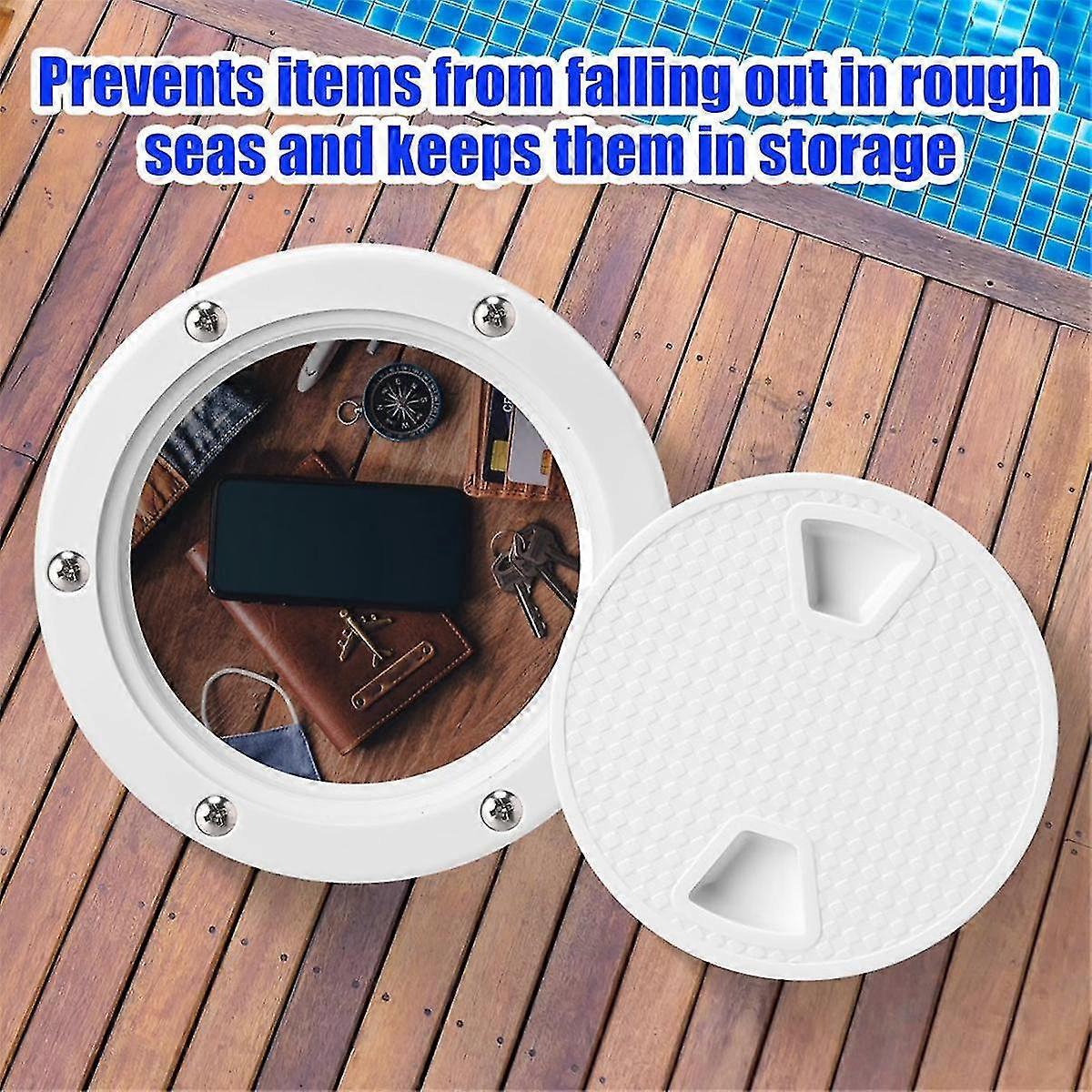 3pack Boat Hatch White Circular Non Slip Inspection Hatch Boat ...