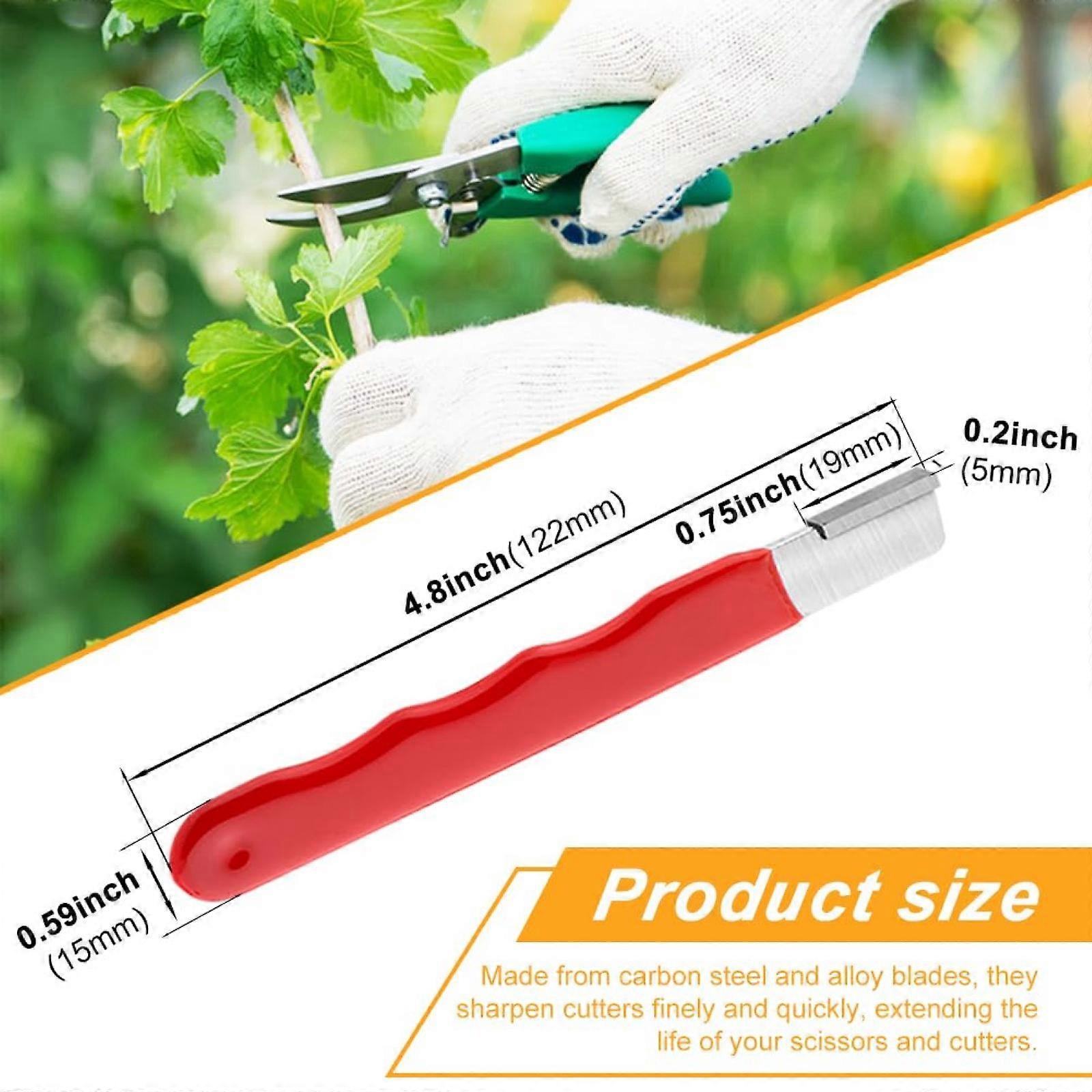 2PCS Portable Quick Sharpener,Lawnmower Dull Blade Sharpener ...