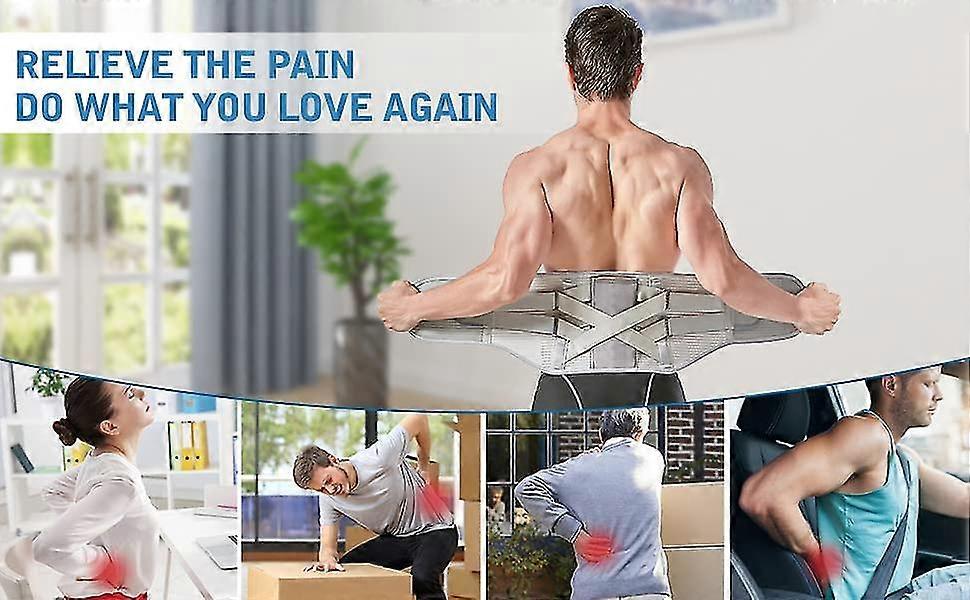 Back support bands to relieve lower back pain -women and men's back ...