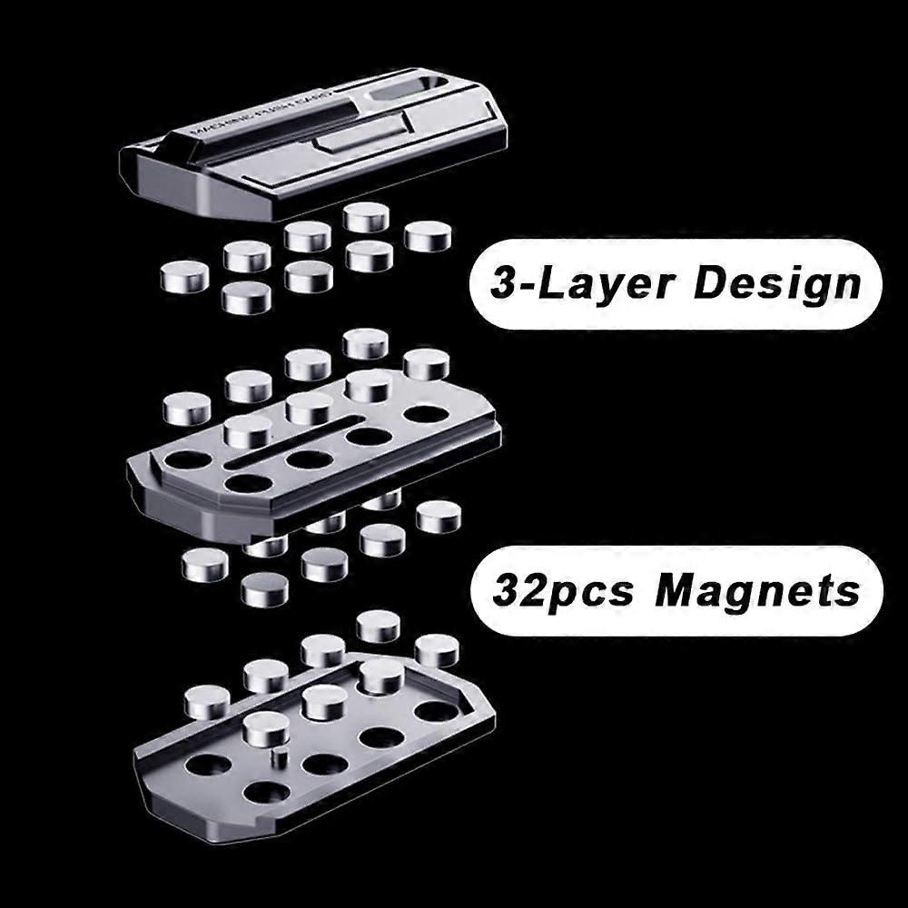 Fidget Slider, Adults Magnetic Metal Fidget Toys, Machine Push Card Men ...