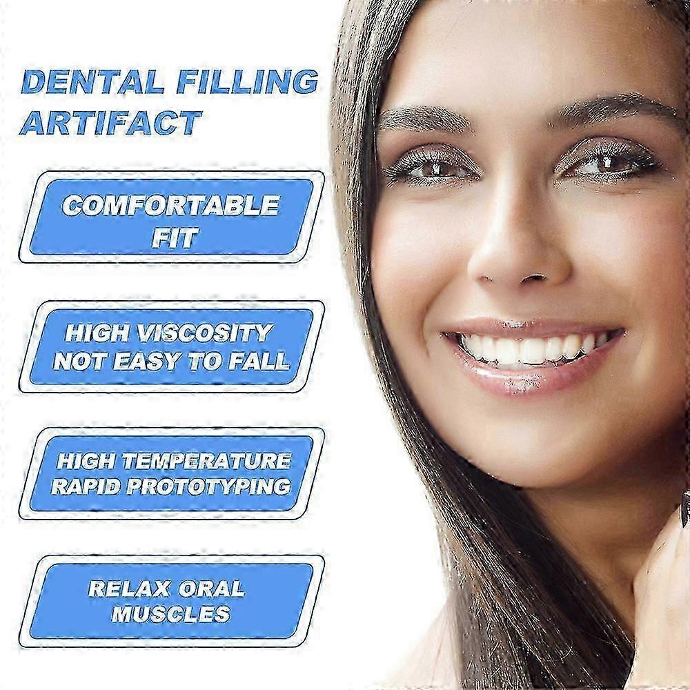 Resin Tooth Repair Glue Shapeable Teeth Gaps Filling Solid Glue ...