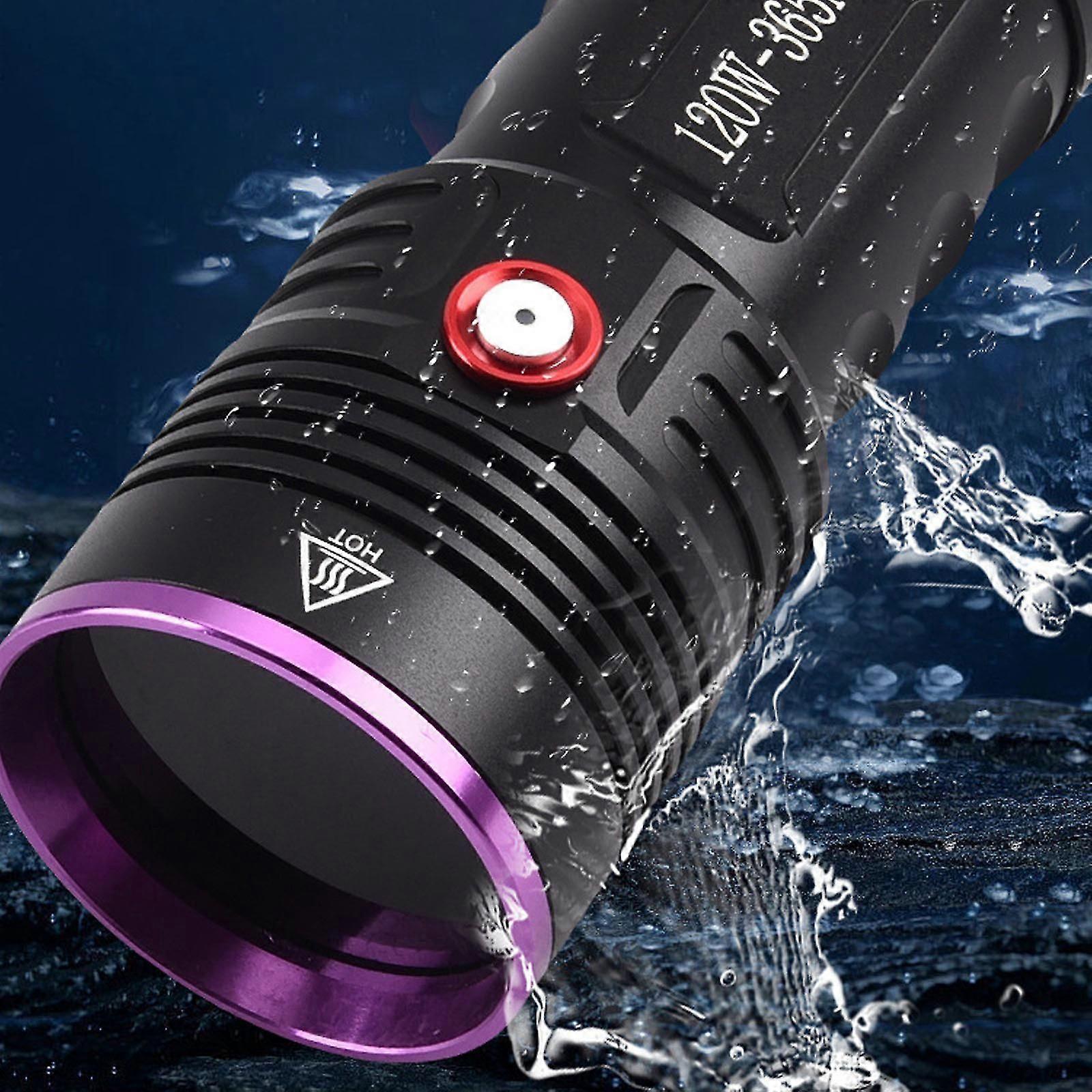 High Powerful 365nm Black Light Uv Flashlight Light High Definition ...