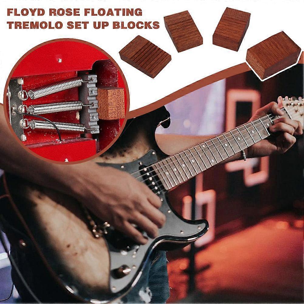 Floyd Rose Floating Tremolo Set Up Blocks - Trem Wedge 4pcs/set | Fruugo UK