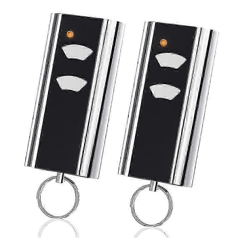 Pair of 2 RCU 433-2K 433.92 MHz Garage Door Opener Replacement Remote ...