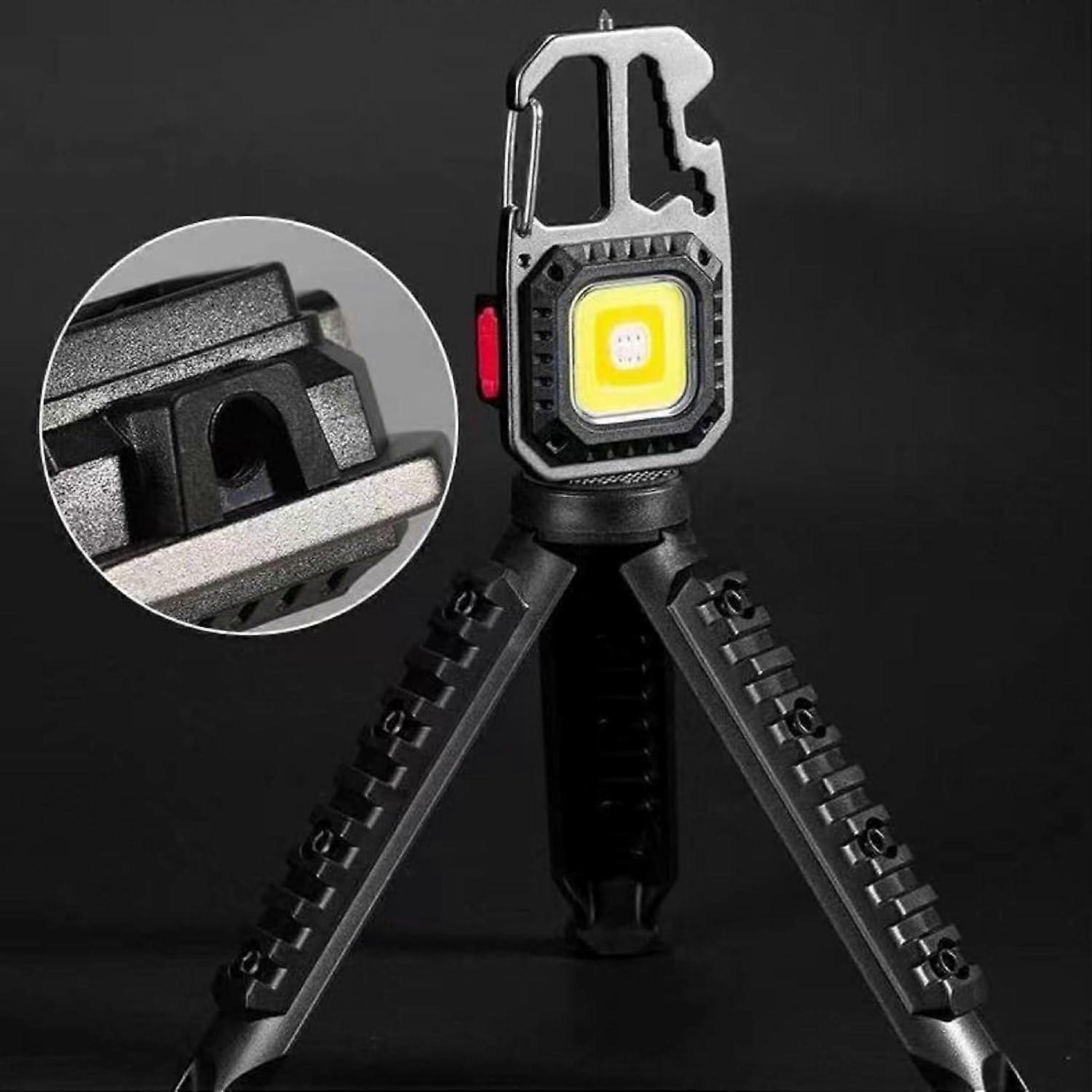2pcs Portable Flashlight Tripod Stand with Stable Bracket for Camping ...