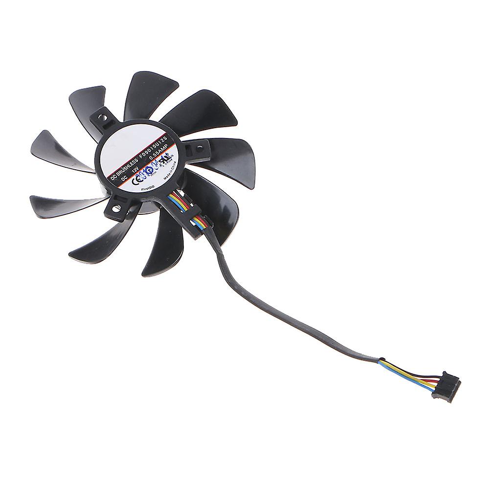 Fd9015u 12s 4pin 12v 0.55a Cooler Fan Graphics Card Cooling Vga Fan ...