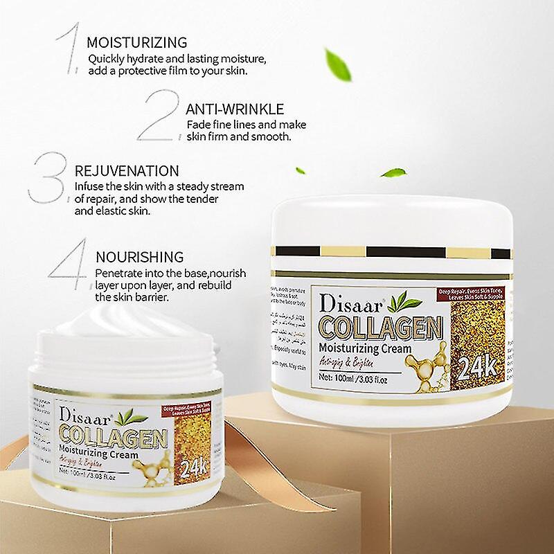 24k Anti-aging Cream 100ml Remodeling Elasticity Moisturizing Cream ...