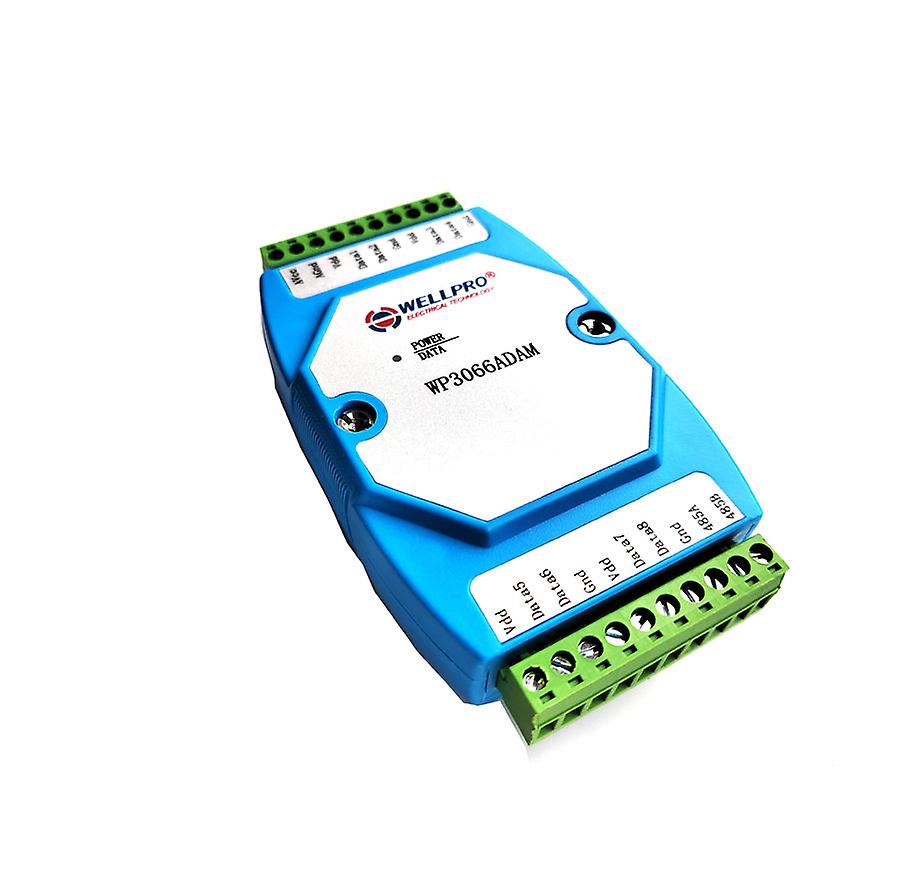 8 Channel Input Temperature Acquisition Ds18b20 Module Rs485 Rtu Modbus ...