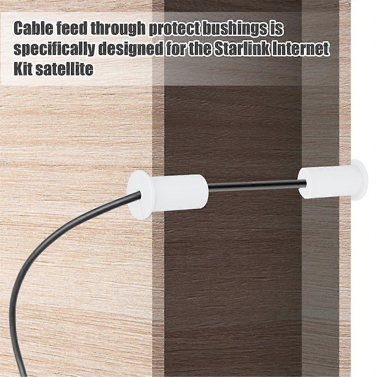 2Pcs Cable Grommet Routing Kit for , Wall Grommets for Cable Through ...