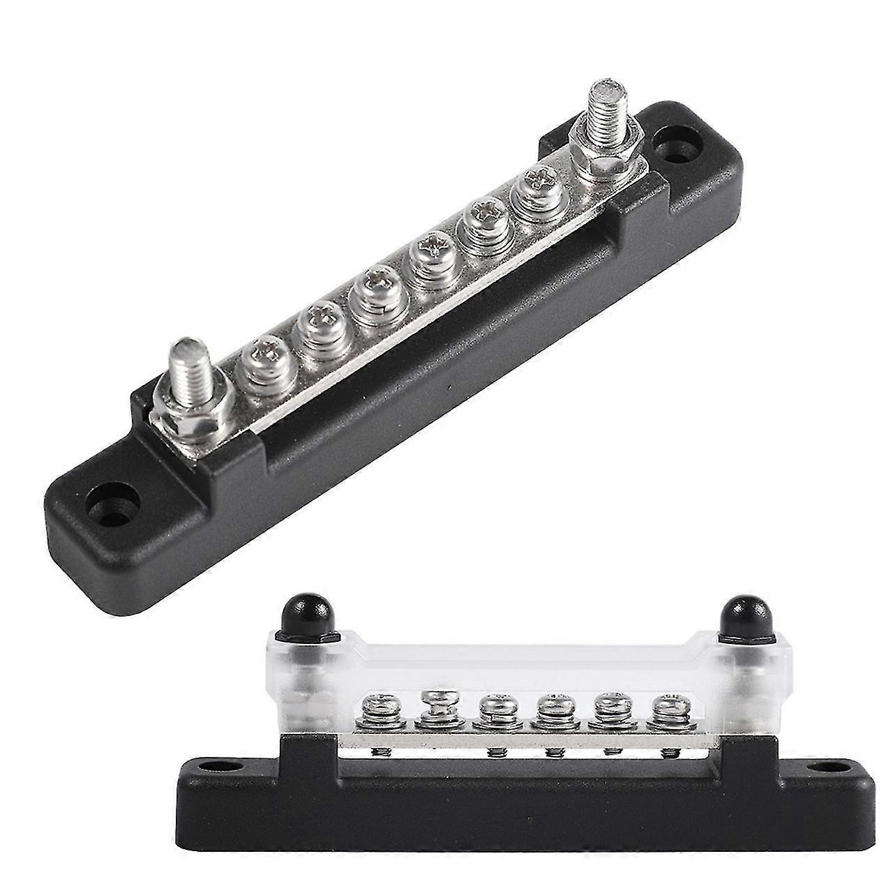 6 Terminal Bus Bar 150a Bus Bar Block Cover Ground Distribution ...