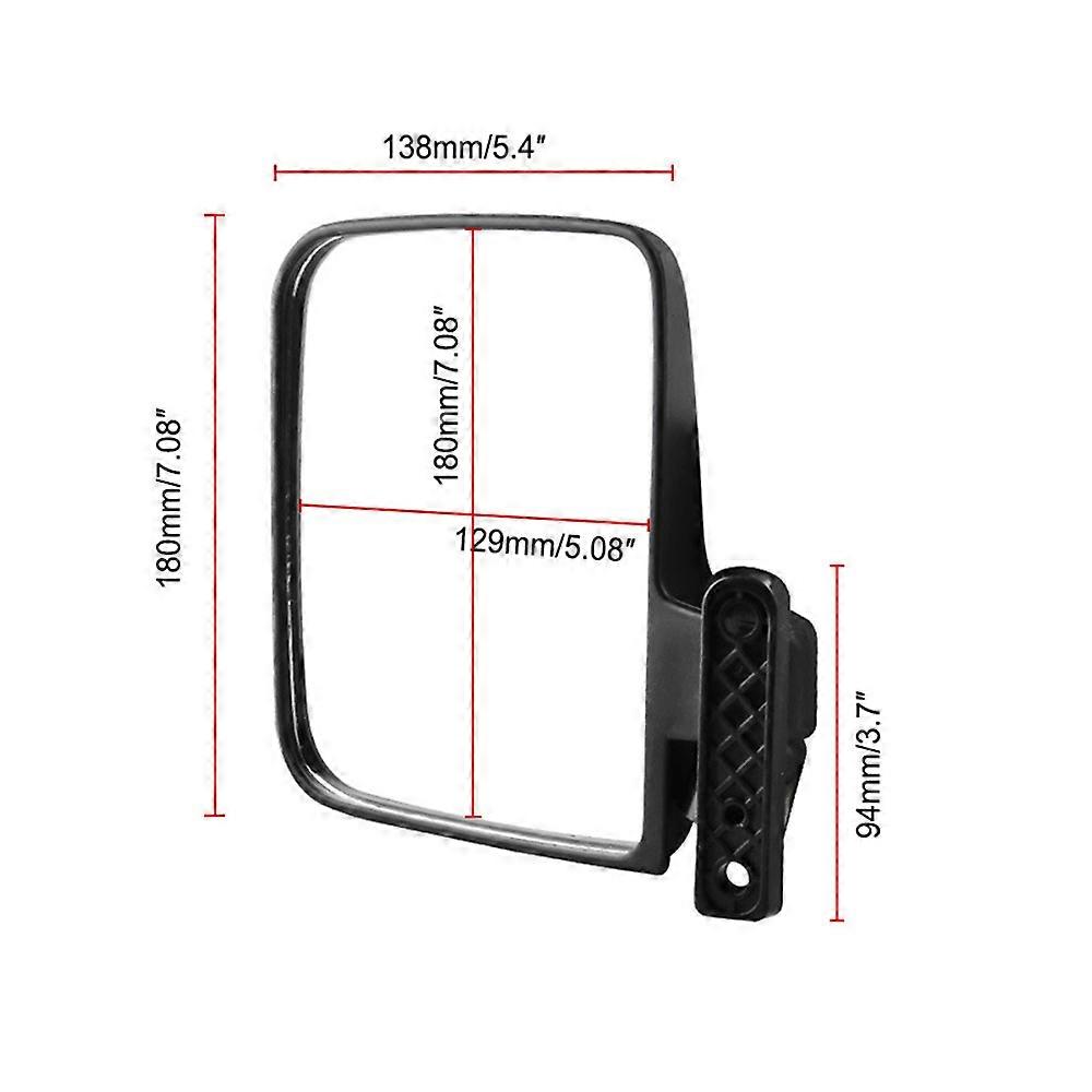 Universal Folding Side View Mirrors Fit For Cart Car | Fruugo UK