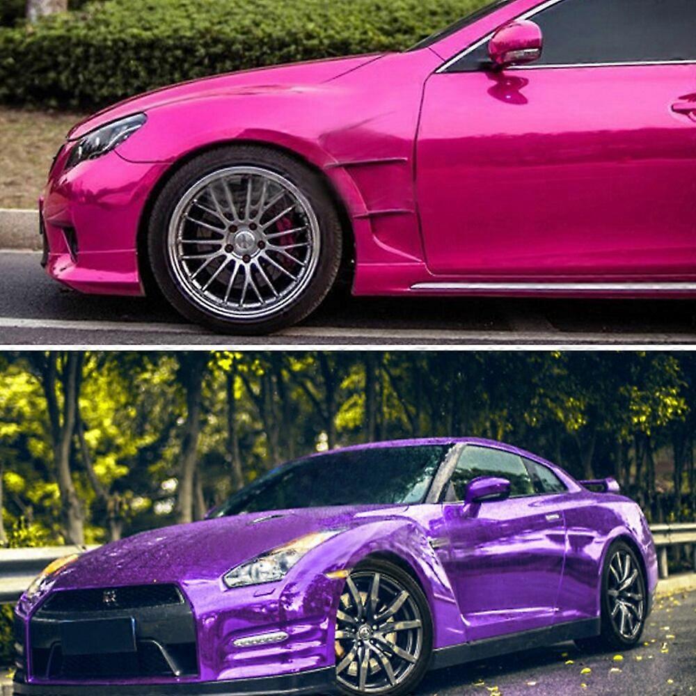 10/30x100cm Chrome Mirror Vinyl Wrap Film Car Sticker Decal DIY Car ...