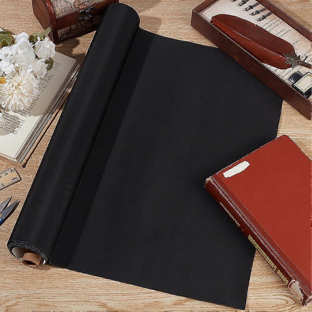 47.2x16.9 Inch Book Binding Cloth Black Silk Cloth Bookcover 0.3mm ...